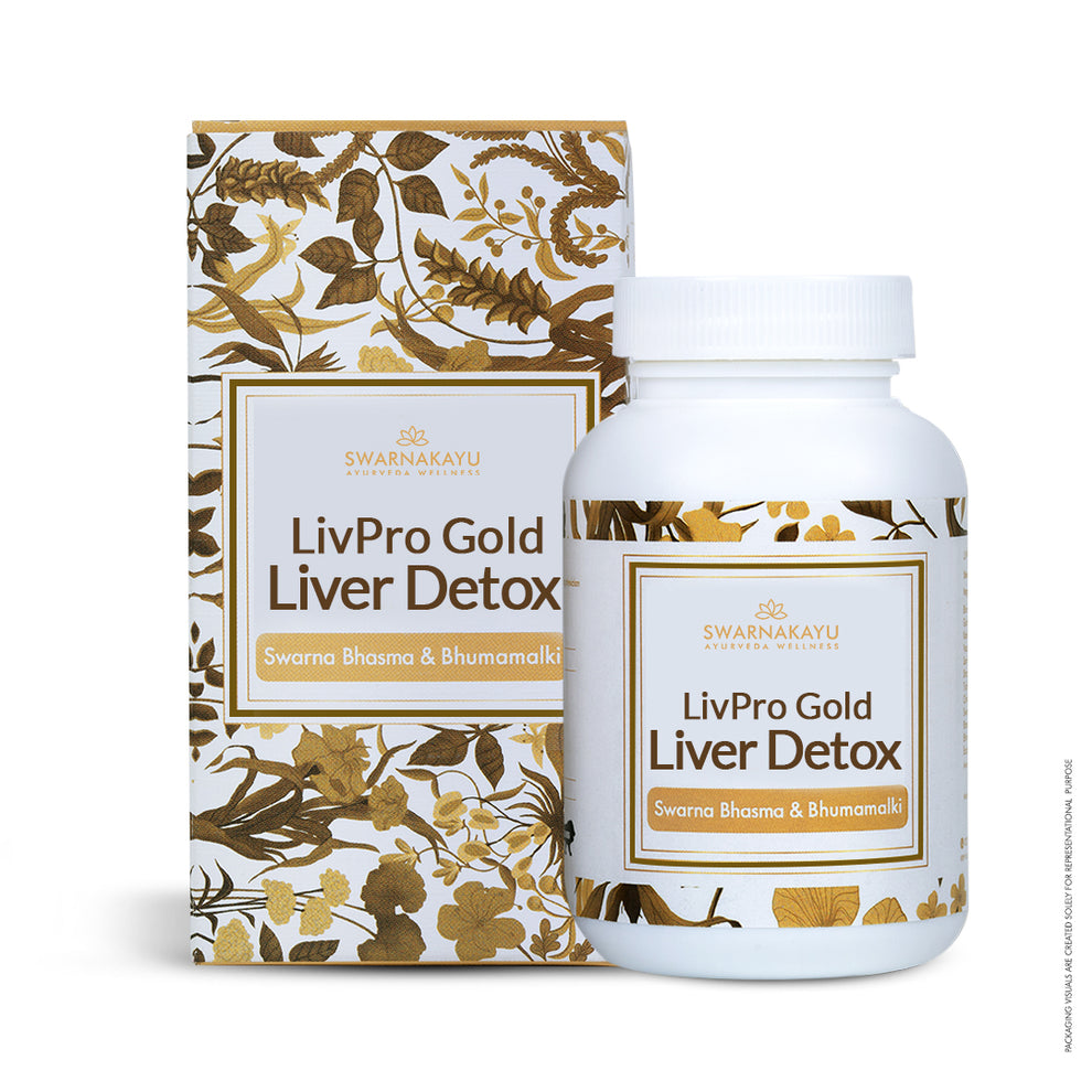 LivPro Gold Liver Detox (30 Tablets) – Swarnakayu